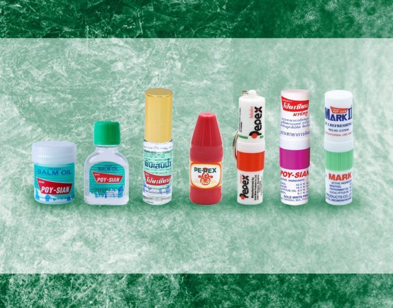 Thai herbal inhaler brands as alternatives to Hong Thai