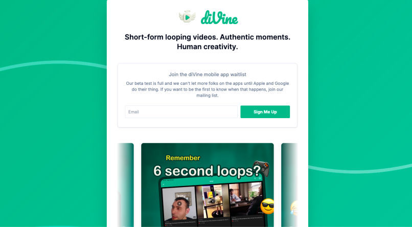 Vine has been resurrected as a new app called diVine | LSA KL