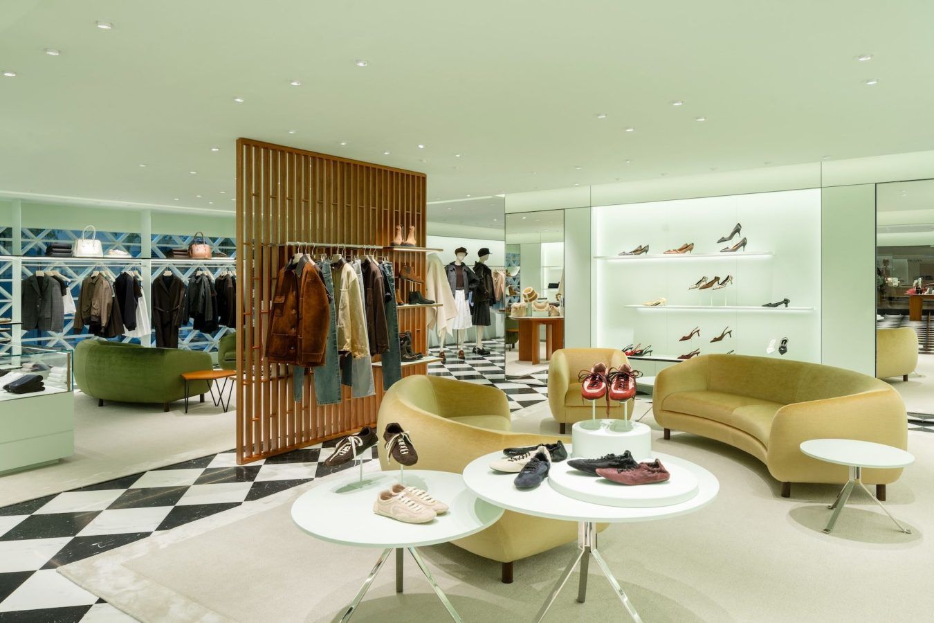 Step inside the new Prada Alexandra House boutique at LANDMARK HK