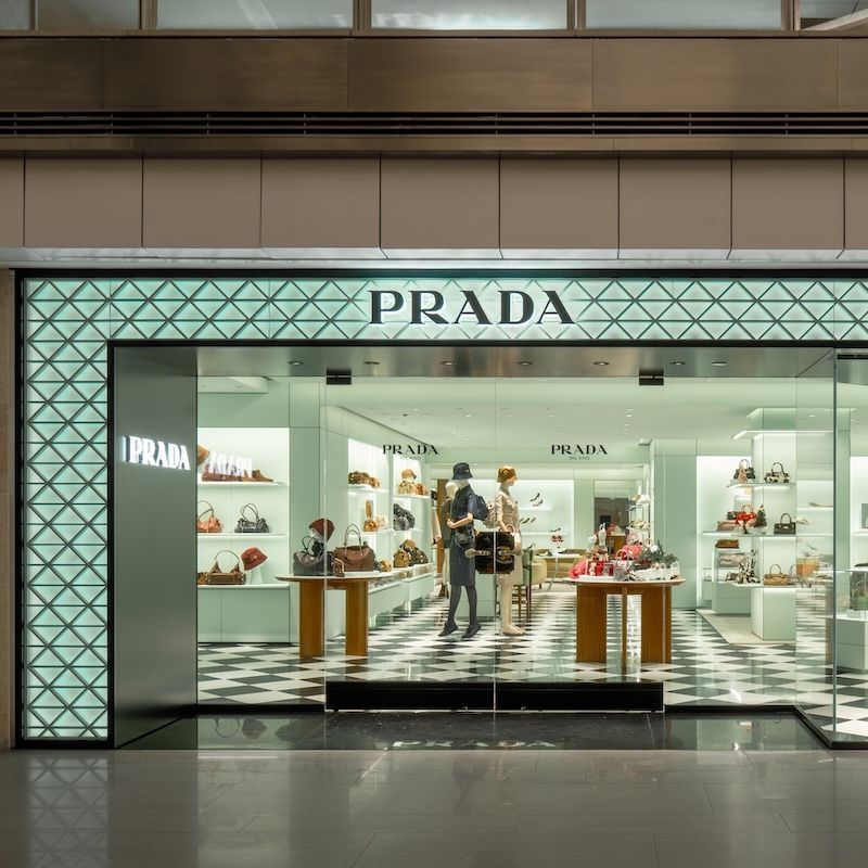 Step inside the new Prada Alexandra House boutique at LANDMARK HK