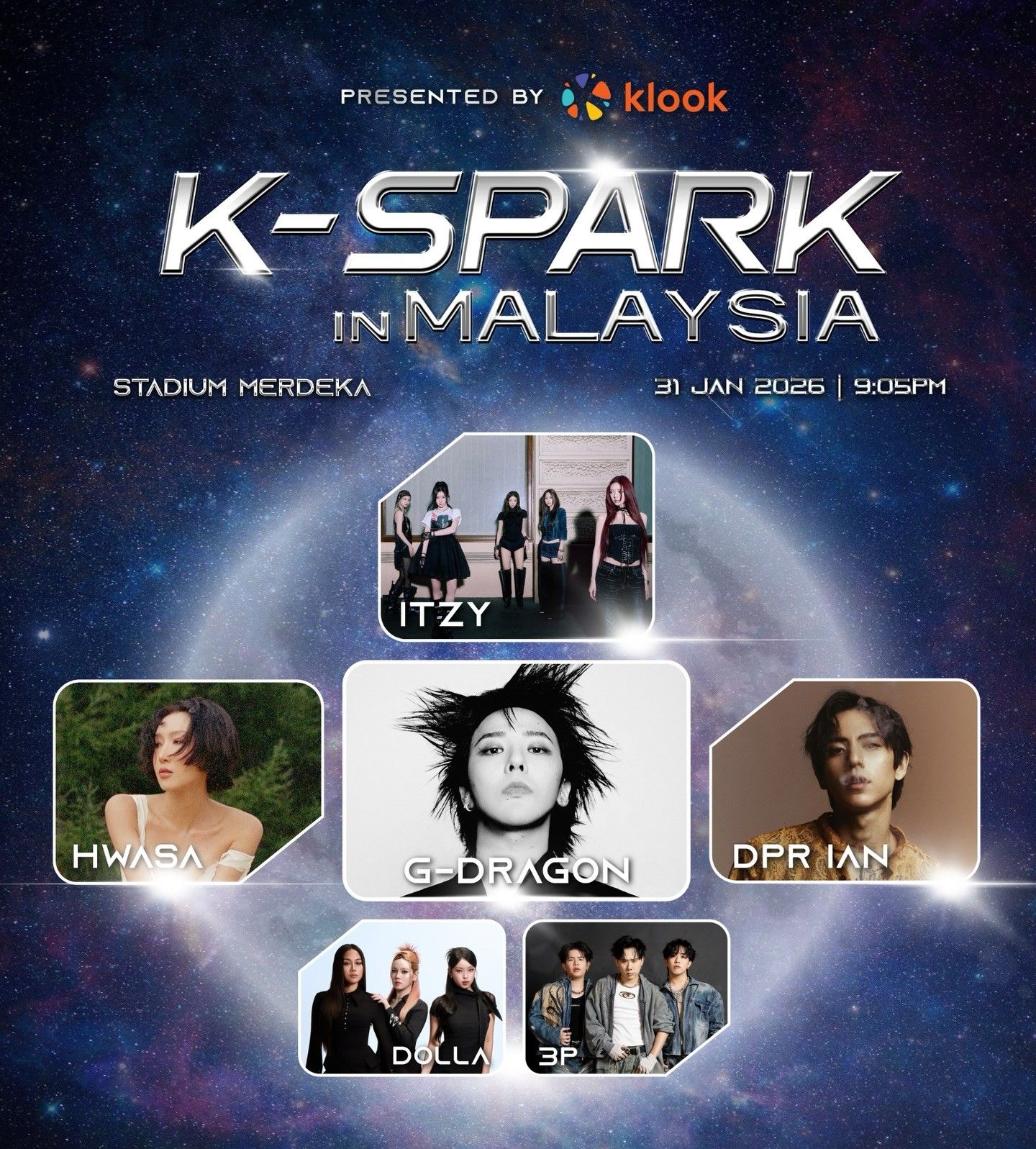 G-Dragon fronts K-SPARK Malaysia concert with ITZY and more this 2026