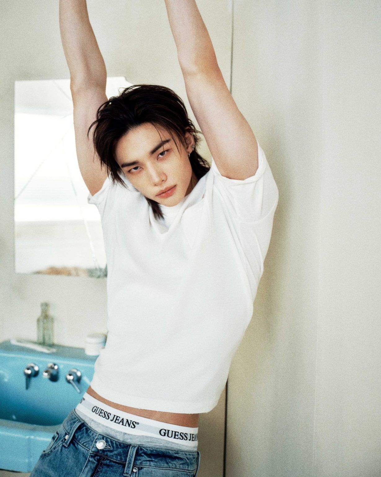 Hyunjin makes debut as GUESS Global Ambassador in SS26 campaign