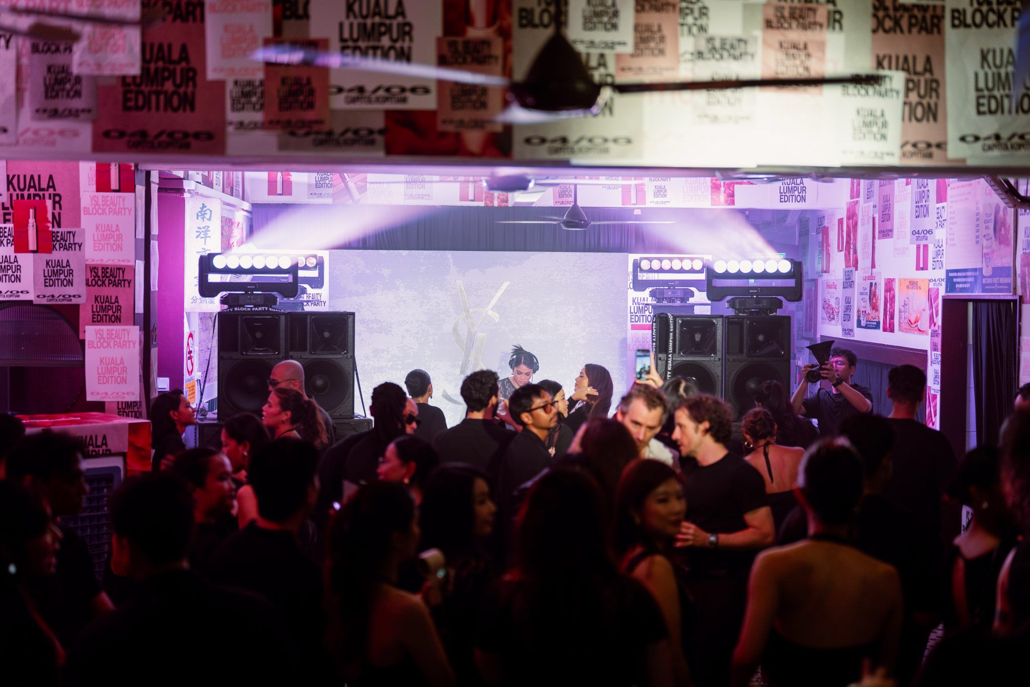 What went down at the YSL Beauty Block Party KL Edition at Capitol Cafe