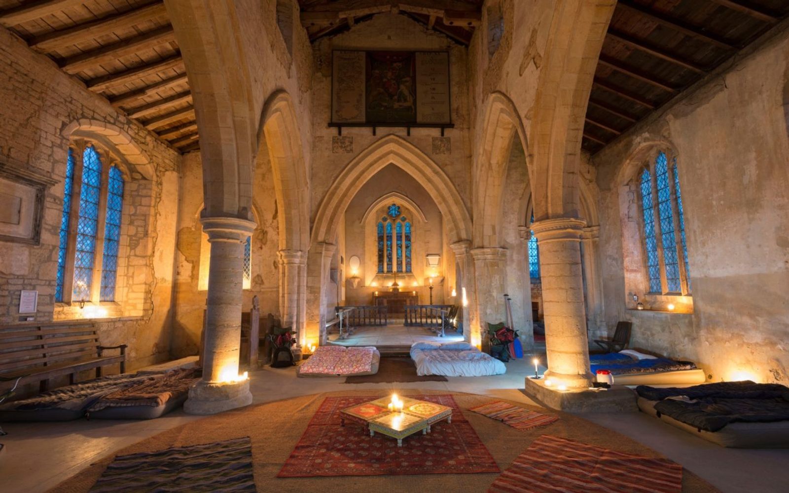 Camping in England's historic churches is emerging as a 2020 travel trend