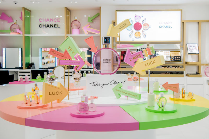 Chanel opens Chance Studio, a fragrance pop-up in Orchard,Singapore