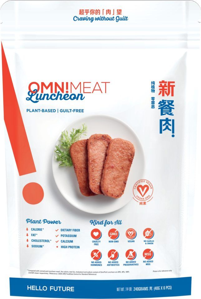 OmniMeat launches the world's first vegan luncheon meat in Singapore