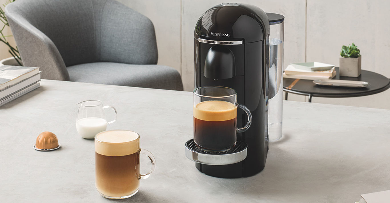 Redefine your coffee experience with the new Nespresso Vertuo system