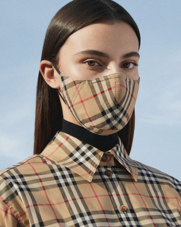 Burberry is now offering reusable face masks for a good cause