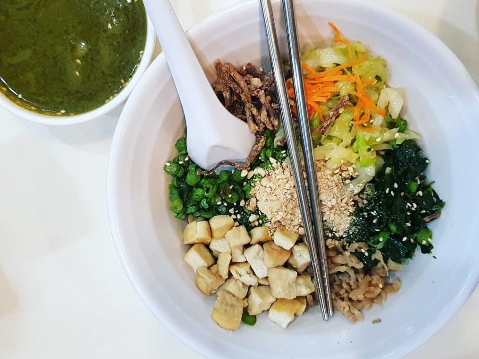 Here's where to find the best thunder tea rice in Singapore