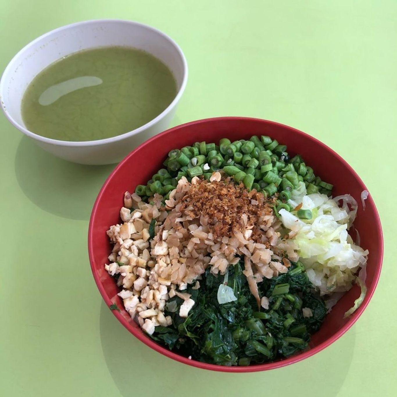 Here's where to find the best thunder tea rice in Singapore