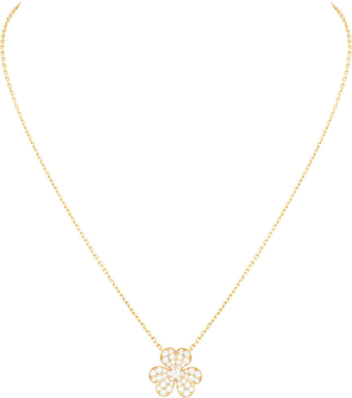 Van Cleef & Arpels' Frivole collection is perfect for a white Christmas