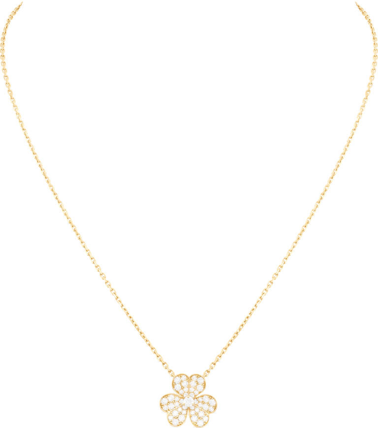 Van Cleef & Arpels' Frivole collection is perfect for a white Christmas