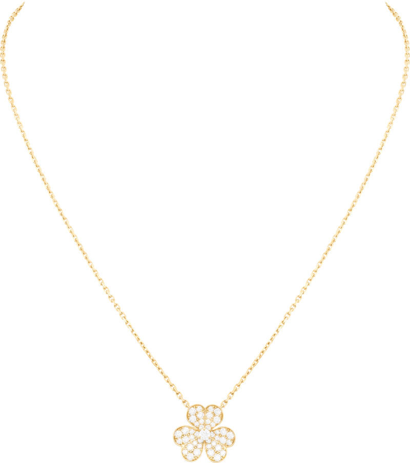 Van Cleef & Arpels' Frivole collection is perfect for a white Christmas