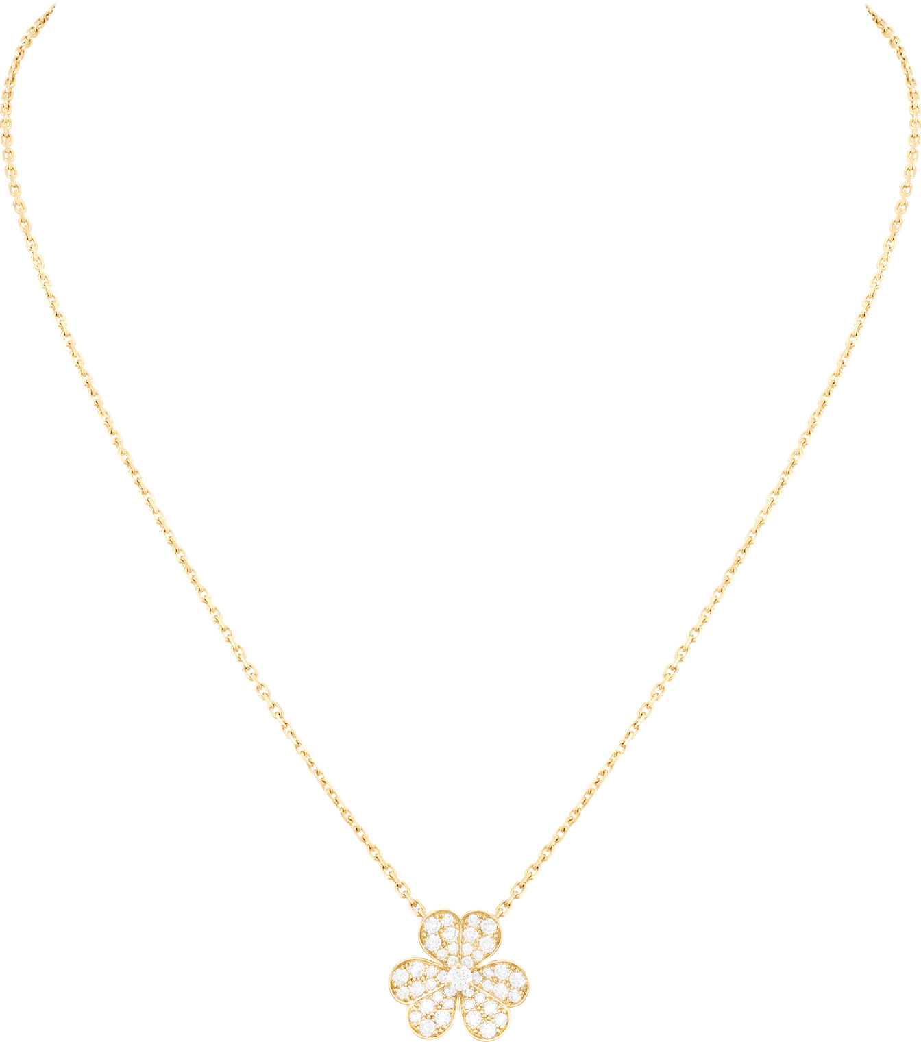 Van Cleef & Arpels' Frivole collection is perfect for a white Christmas