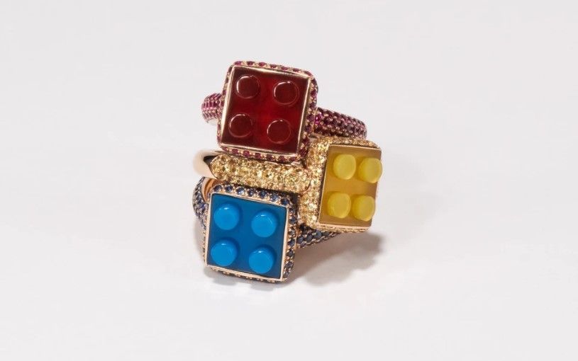 Precious stones are cut into Lego bricks in this designer's vision of ...