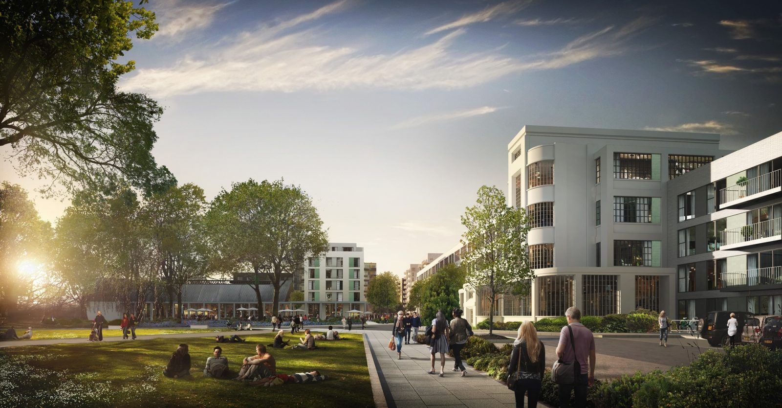 London's new Hayes Village will soon blaze the trail for a new way to ...