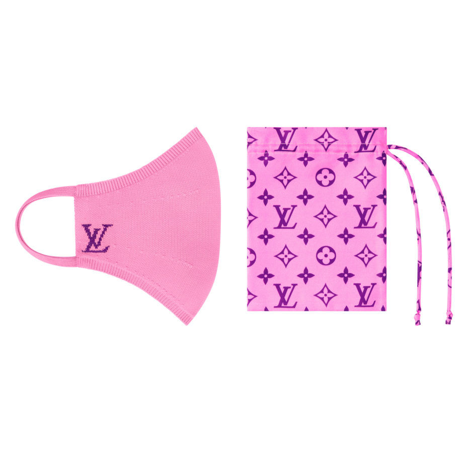 Your fave Louis Vuitton bags now come in pink — with matching masks