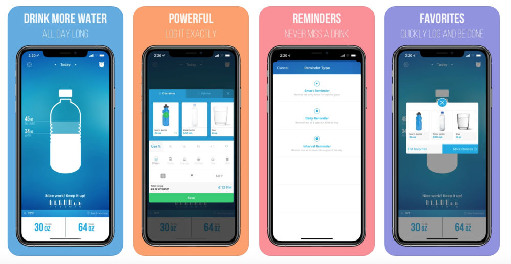 Thirsty? These water tracking apps will help you stay hydrated