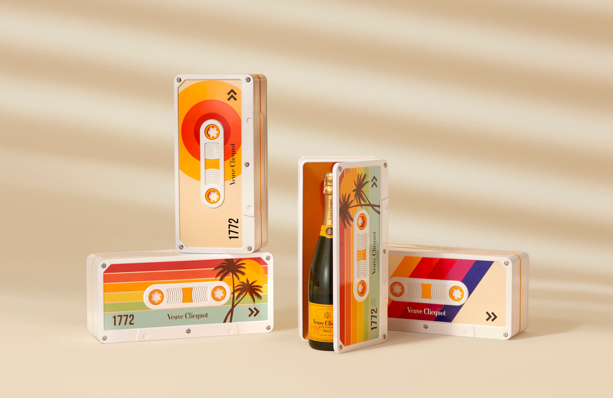 Veuve Clicquot goes back to the '80s with Retro, Chic! cassette specials