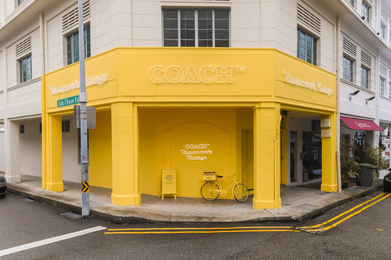 Coach brings vintage bags galore to its first pop-up store in Singapore