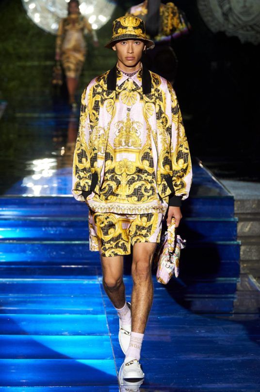 Fendi x Versace: best of the Fendace secret show at Milan Fashion Week