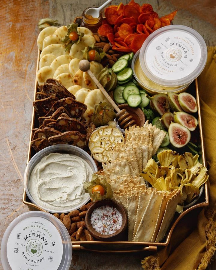 How to build a beautiful vegan cheese board, according to an expert
