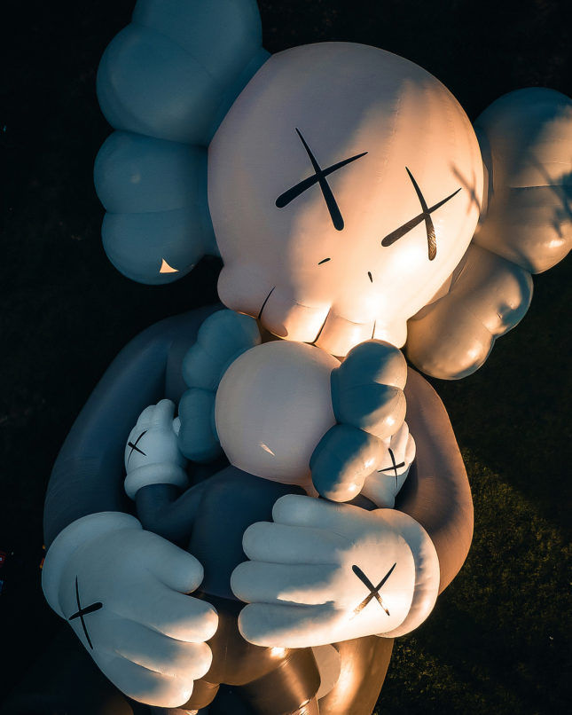 KAWS is showing a huge artwork at Marina Bay Singapore this November