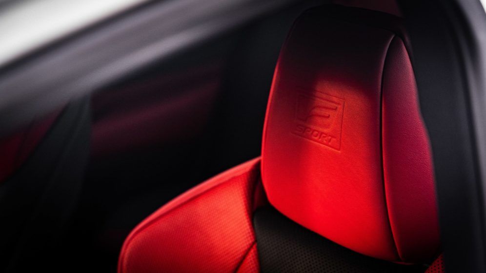 The Lexus ES 250 line-up features a new F Sport variant