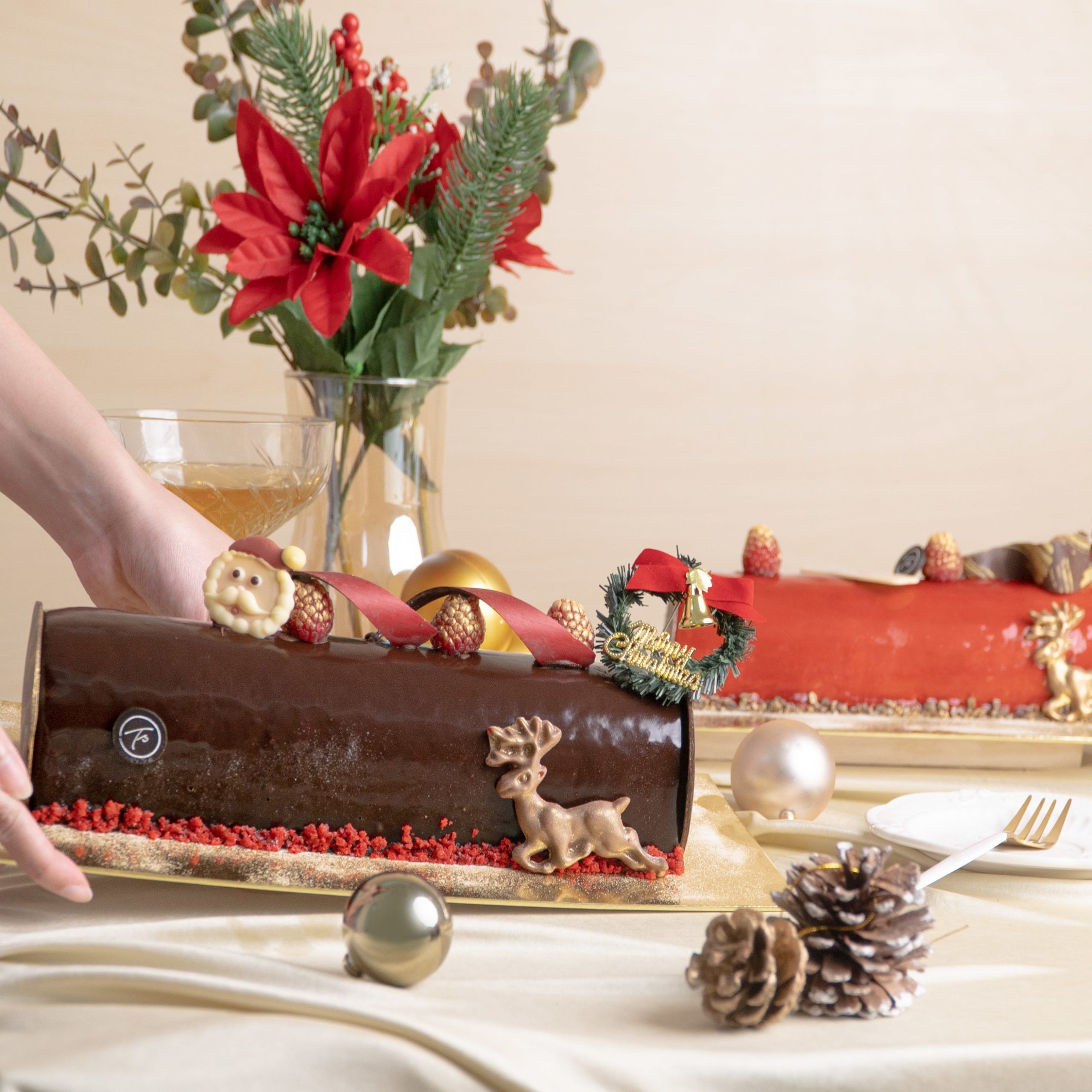 The best log cakes in Singapore to indulge in this Christmas