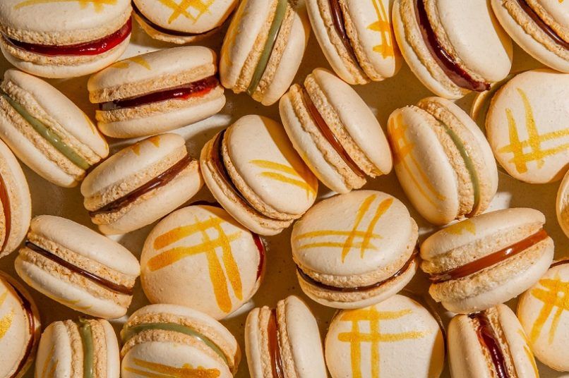 These fun and fancy macarons taste just as good as they look