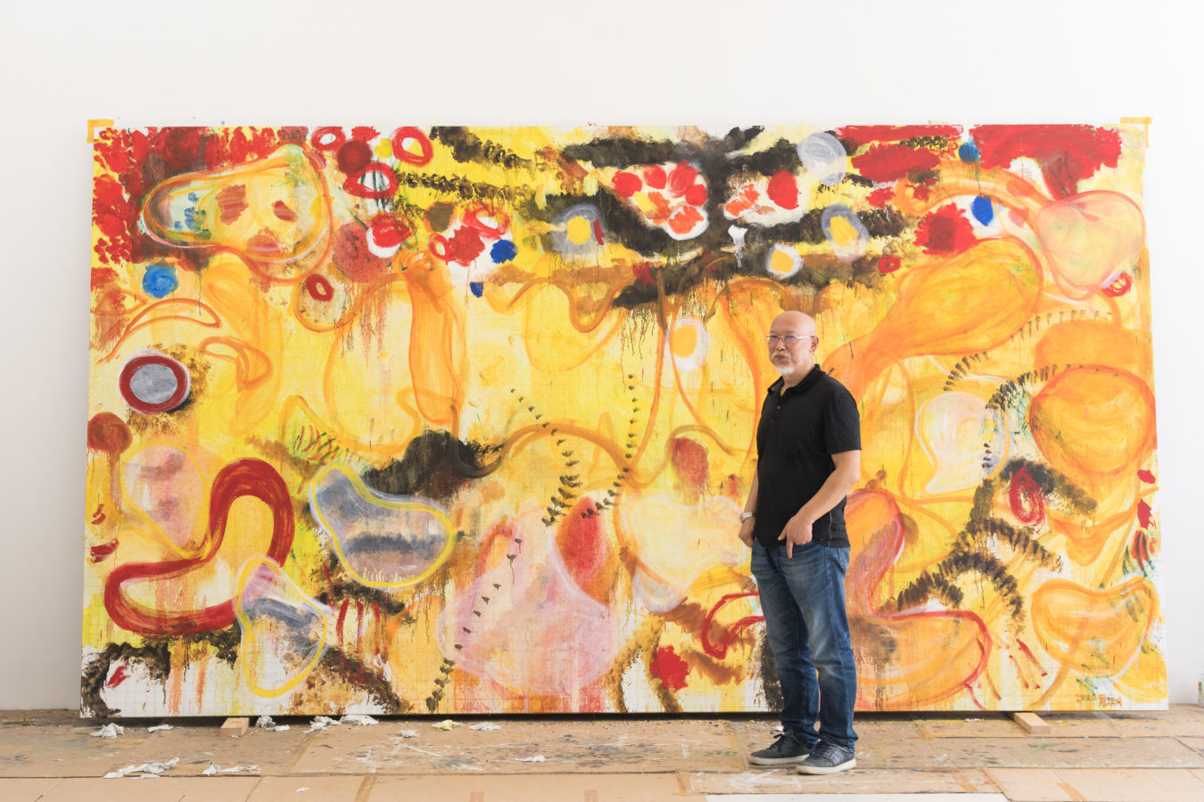 How Zhang Enli channels anxiety into his CNY art for Hennessy