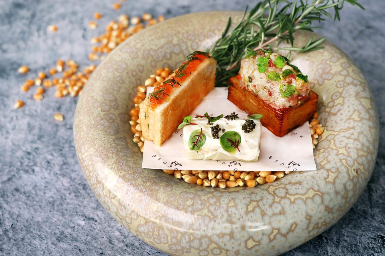 Get the best of the land and sea at Bedrock Origin and Fat Cow