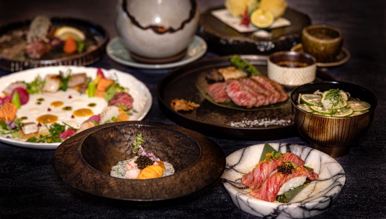 Get the best of the land and sea at Bedrock Origin and Fat Cow