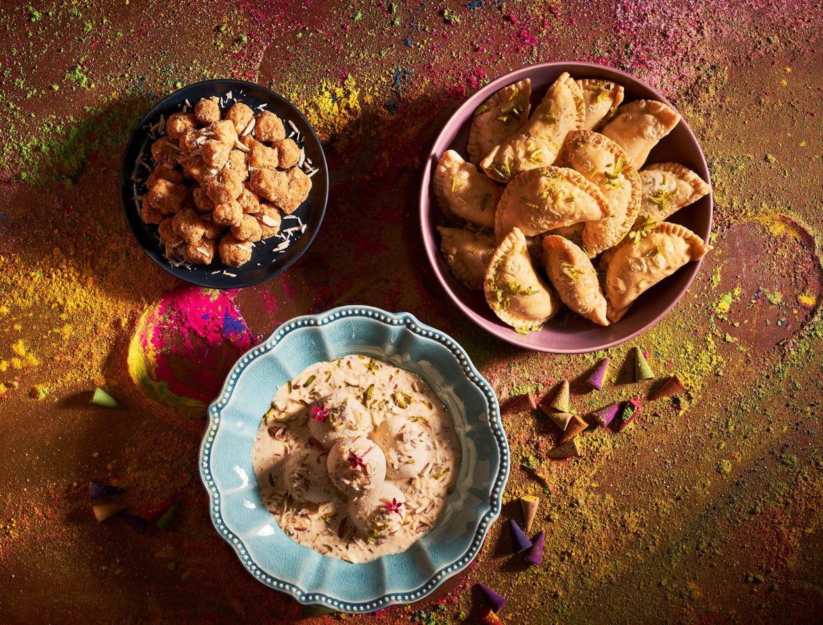 Raffles Hotel’s Tiffin Room is spreading the Holi cheer with a special menu