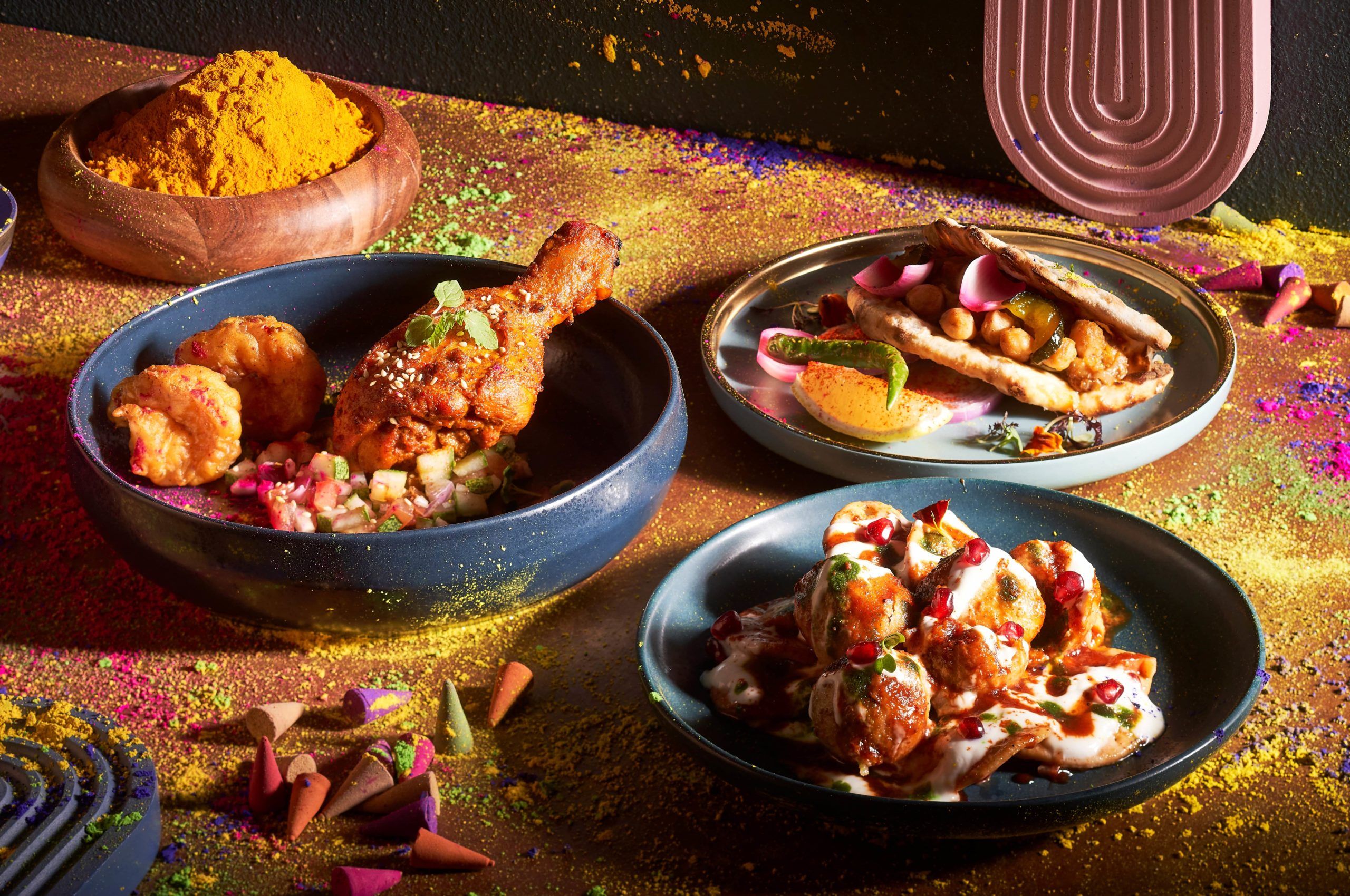 Raffles Hotel’s Tiffin Room is spreading the Holi cheer with a special menu