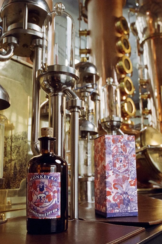 BAPE x Monkey 47 streetwear and gin: Details of this street-to-bar collab