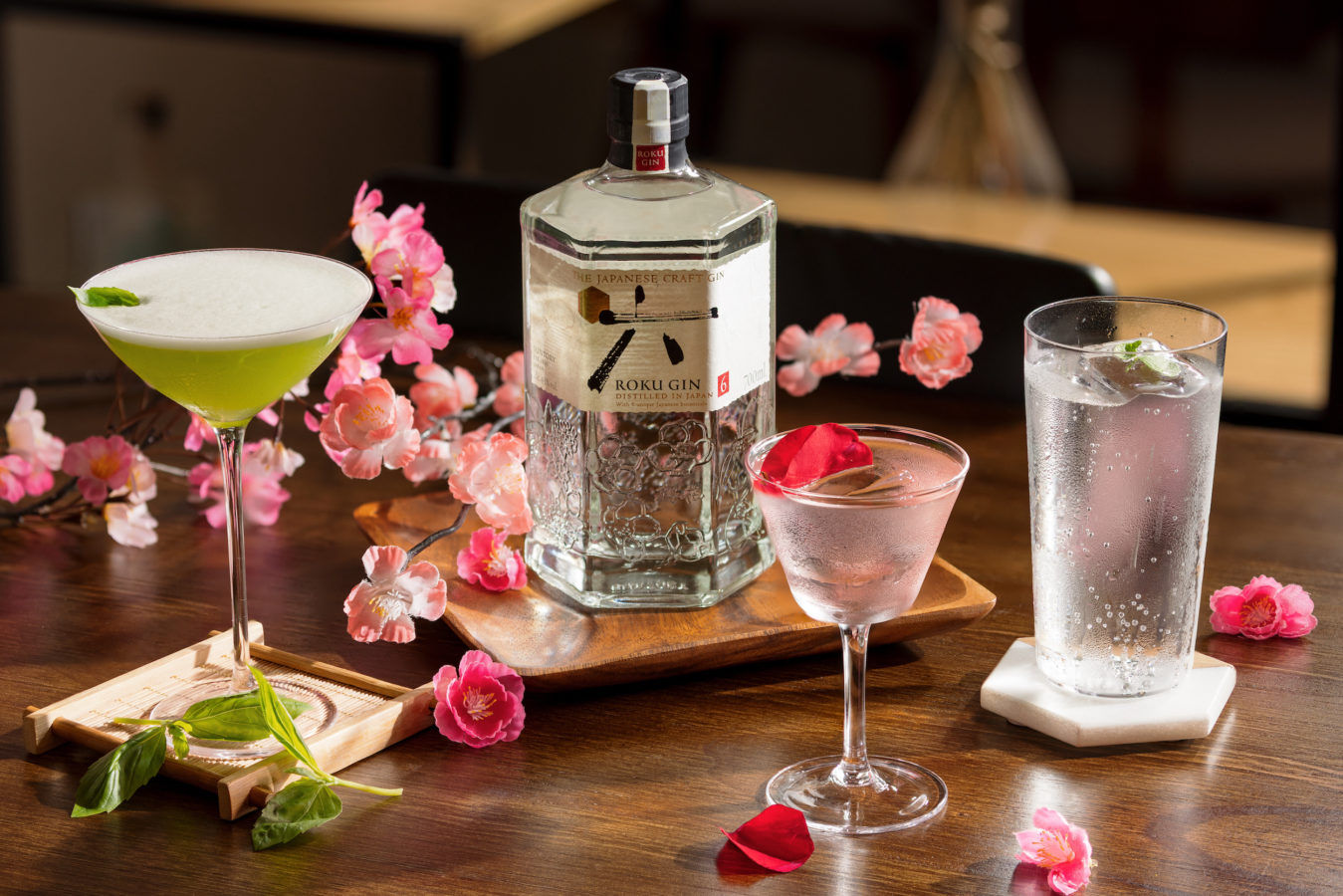9 cocktail bars in Singapore are serving a taste of Spring with Roku Gin