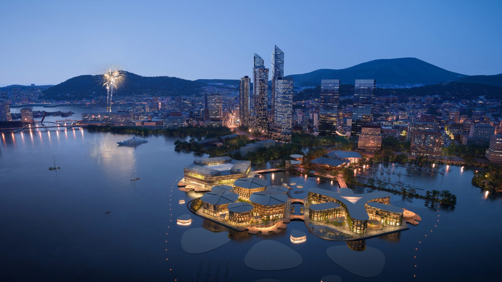 Inside Busan’s floating city Oceanix, where design and sustainability meet