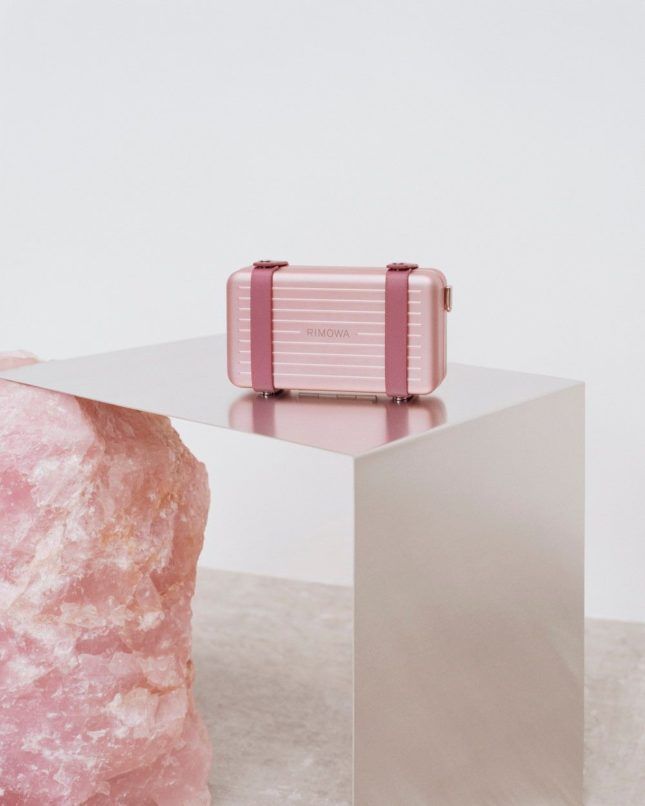 Rimowa's seasonal pink colourway is inspired by the Rose Quartz