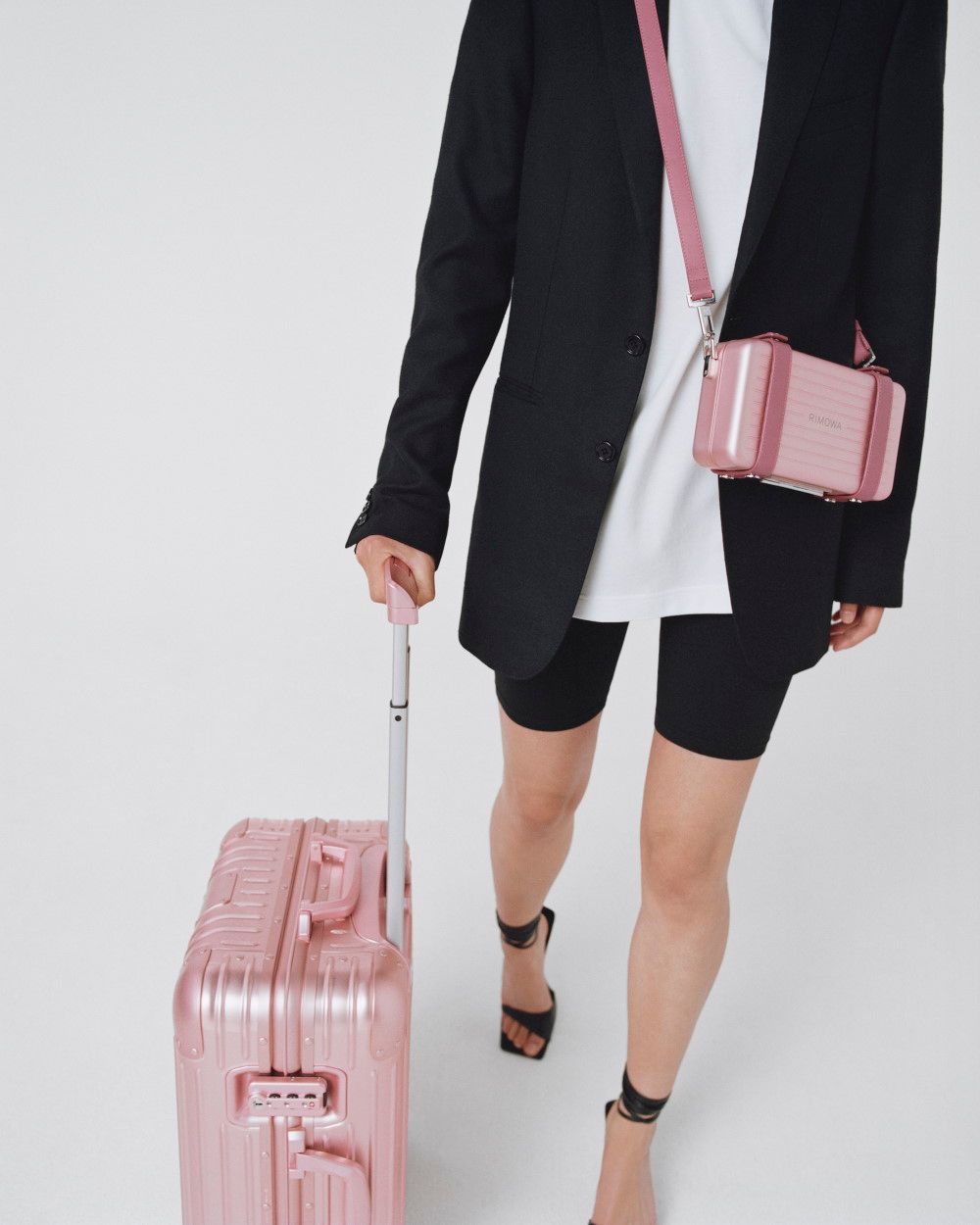 Rimowa's seasonal pink colourway is inspired by the Rose Quartz