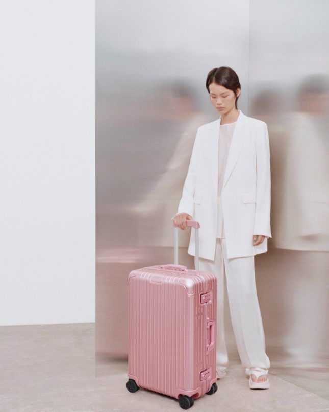 Rimowa's seasonal pink colourway is inspired by the Rose Quartz