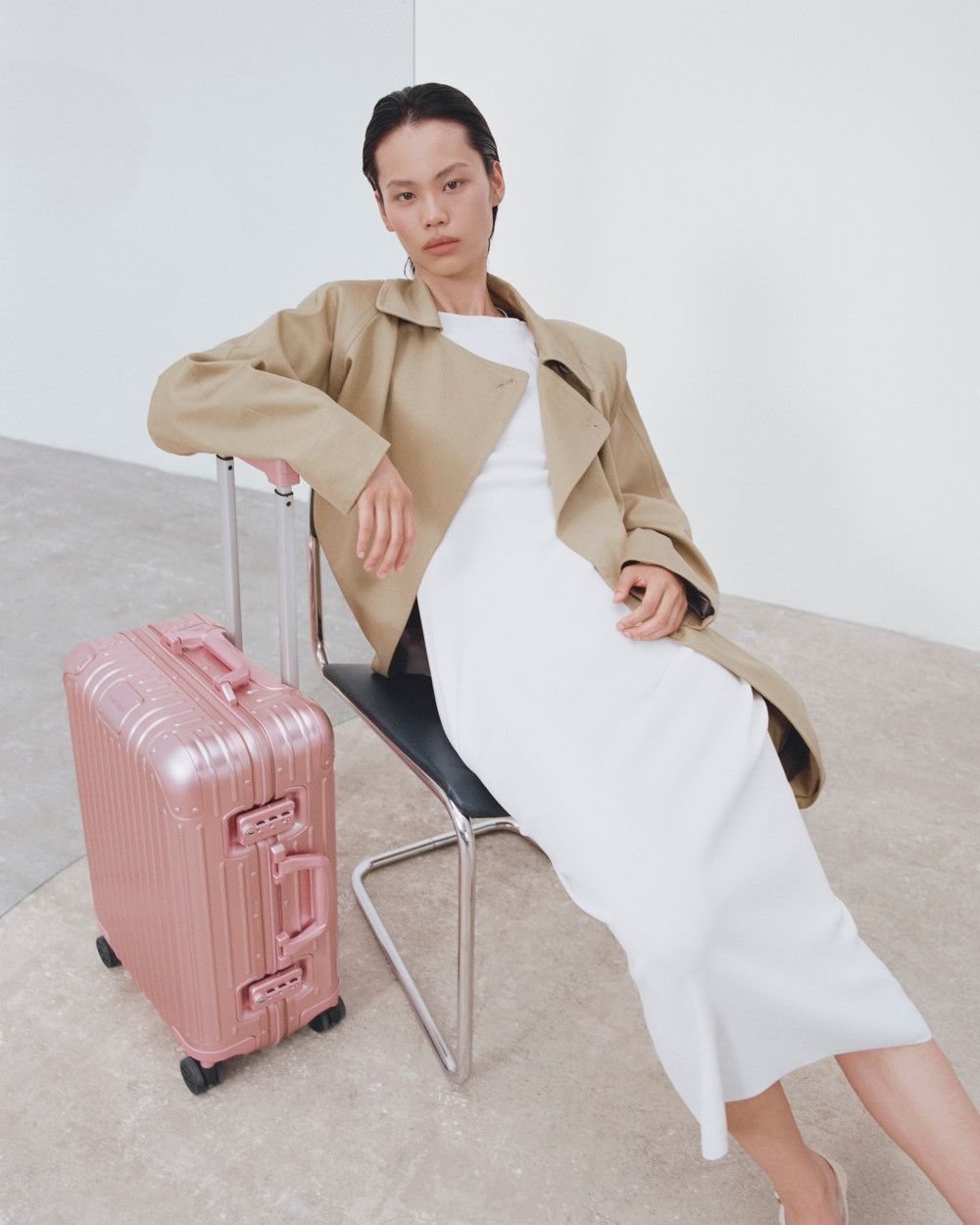 Rimowa's seasonal pink colourway is inspired by the Rose Quartz