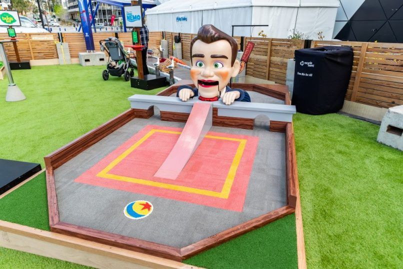 Pixar's pop-up mini-golf course Pixar Putt tees off at Marina Bay Sands