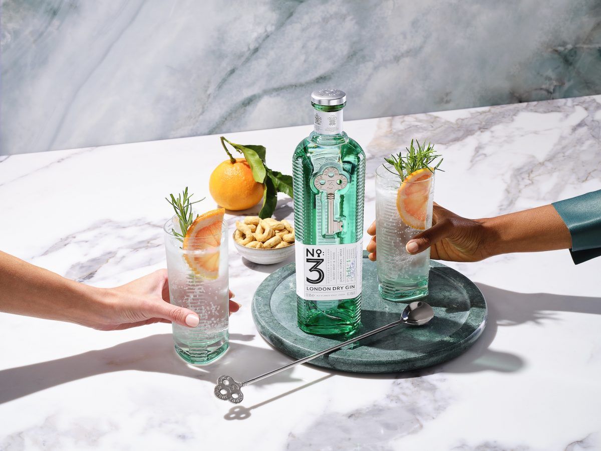 No.3 London Dry Gin's new bottle is as distinctive as the spirit within