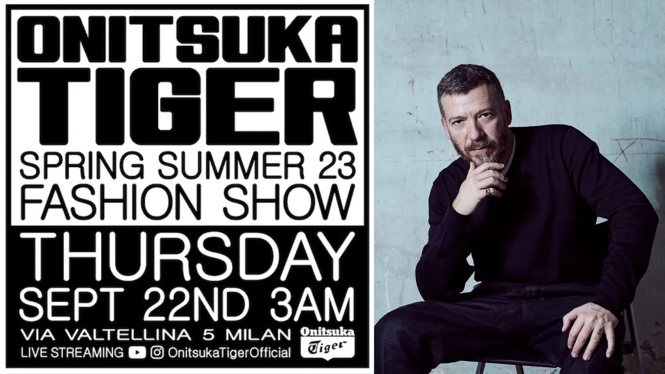 Watch: Onitsuka Tiger's Spring/Summer 2023 show live from Italy