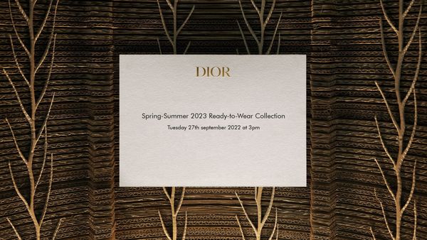 Livestream: Dior Spring/Summer 2023 show live from Jardin des Tuileries
