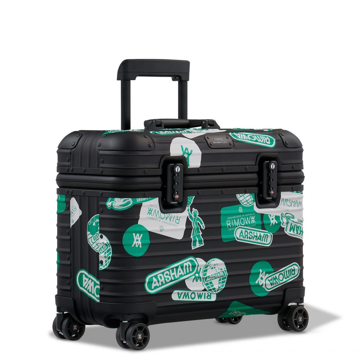 Rimowa and Daniel Arsham collaborate again for the Pilot Case