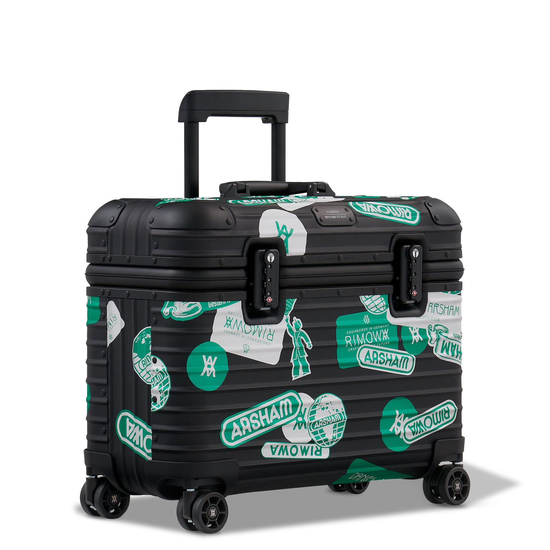 Rimowa and Daniel Arsham collaborate again for the Pilot Case