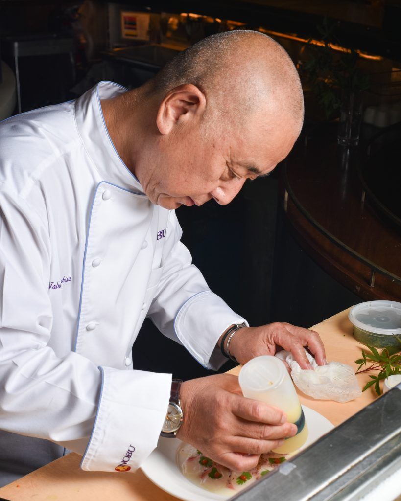 Chef Nobu Matsuhisa is honoured when you copy his food