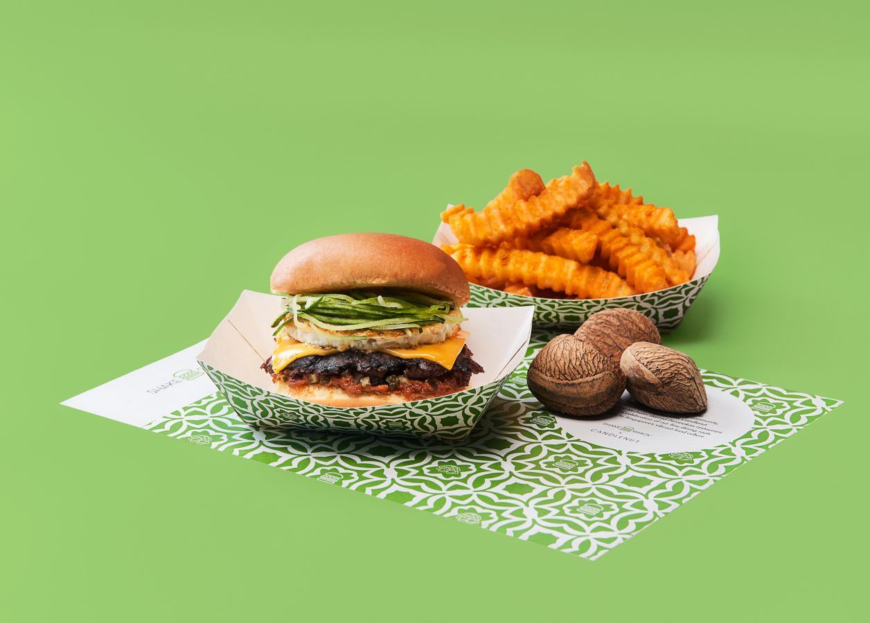 Shake Shack teams up with Candlenut for a buah keluak burger on 5 Nov